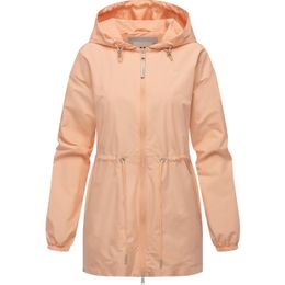 Outdoorjacke Ragwear "Outdoorjacke Monadissimo A", Damen, Gr. XXL, orange (light peach), Obermaterial: 100% Polyester PES. Obermaterial: Futter: 100% Polyester PES., Jacken Outdoorjacke