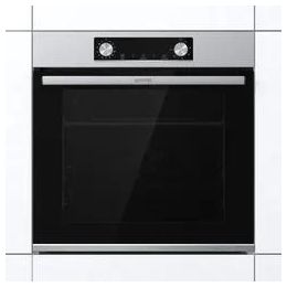 Gorenje Pyrolyse Backofen "BPS6737E14X, BPS6737E14BG", Energieeffizienz: A+ (A+++-D), silber (silberfarben), B:59,5cm H:59,5cm T:56,4cm, Back&ouml;fen, AirFry-Funktion
