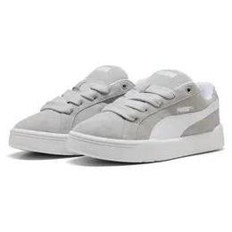 Sneaker Puma "PARK LIFESTYLE EASY SD", Damen, Gr. 42, cool light gray, Puma wei&szlig;, Leder, Schuhe Sneaker