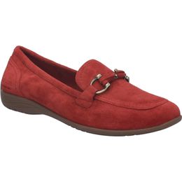 Ballerina Josef Seibel "Fenja 34, hibiscus", Damen, Gr. 40, braun (hibiscus), Obermaterial: 100% Rindsleder Leather cow., Schuhe Ballerina
