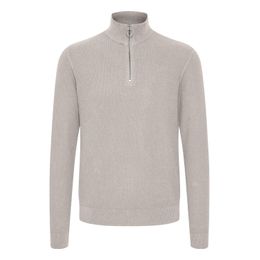Strickfleece-Pullover Casual Friday "Strickpullover CFKarlo", Herren, Gr. XXL, beige (light sand), Obermaterial: 100% Baumwolle CO., Pullover Strickfleece-Pullover