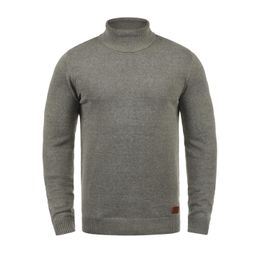 Rollkragenpullover Blend "Rollkragenpullover BHLatif", Herren, Gr. XL, grau (zink mix), Obermaterial: 50% Baumwolle CO. 50% Polyacryl PAN., Pullover Rollkragenpullover