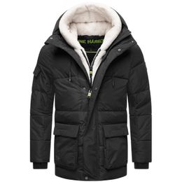 Winterjacke STONE HARBOUR "Winterjacke Lauroo XX", Damen, Gr. M, schwarz, Obermaterial: 100% Polyester PES. Obermaterial: Futter: 100% Polyester PES. 100% Polyester PES., Jacken Winterjacke