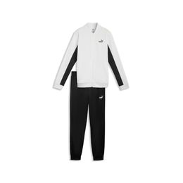 Trainingsanzug Puma "POLY BASEBALL SUIT CL", Damen, Gr. XL, Puma wei&szlig;, Trikot, Obermaterial: 100% Polyester, unifarben, regular fit, Sportanz&uuml;ge Trainingsanzug, ohne Kapuze, Regular Fit, f&uuml;r Erwachsene