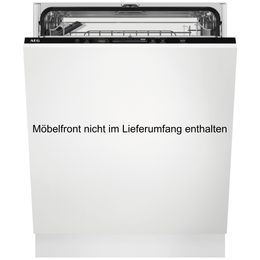 AEG vollintegrierbarer Geschirrsp&uuml;ler "FSE53617Z", Energieeffizienz: D, silber (grau), B:59,6cm H:81,8cm T:55cm, Geschirrsp&uuml;ler, AutoOff - Abschaltautomatik, vollintegrierbarer Geschirrsp&uuml;ler
