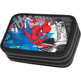 Federm&auml;ppchen COOLPACK "Etui, Marvel, Spider Man", Kinder, bunt (spider man), Polyester, Schreibger&auml;teetuis Federm&auml;ppchen, bef&uuml;llt
