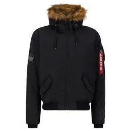 Winterjacke Alpha Industries "Arctic Guardians Jacket", Herren, Gr. 3XL, schwarz, Obermaterial: 65% Baumwolle, 35% Nylon, Jacken Winterjacke