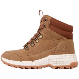 Winterboots Kappa, M&auml;dchen, Gr. 36, wei&szlig; (beige, sanftes wei&szlig;), Synthetik, Schuhe Winterboots, mit modischen Outdoor-Design-Elementen