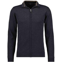 Strickfleecejacke Ragman, Herren, Gr. XXL5456, grau (asphalt, 018), 100% Wolle, Jacken Strickfleecejacke