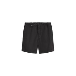 Marc O'Polo Shorts MARC O'POLO DENIM, Damen, Gr. L, N-Gr, broken graphite, Web, Obermaterial: 97% Baumwolle, 3% Elasthan, relaxed fit kniefrei, Hosen Shorts, relaxed aus Baumwollmischung