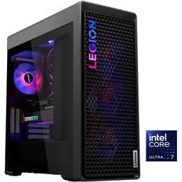 Lenovo Gaming-PC "Legion T7 34IAS10", grau (storm grau), Microsoft Windows 11 Home, 32 GB RAM 2.000 GB SSD, Desktop-PCs, Gaming-PC