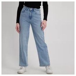 5-Pocket-Jeans Cars Jeans "Jeans Bry", M&auml;dchen, Gr. 8 (122), N-Gr, blau (stw, bl used), Denim/Jeans, Obermaterial: 99% Baumwolle, 1% Elasthan, Abriebeffekte, weit normal, Jeans 5-Pocket-Jeans