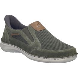 Slipper Josef Seibel "New Anvers 25, bosco-kombi", Herren, Gr. 39, gr&uuml;n (bosco, kombi), Obermaterial: 80% Rindsleder Leather cow. 20% Textilmaterial TEXMAT., Schuhe Slipper