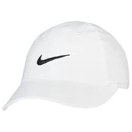 Baseball Cap Nike SPORTSWEAR "NAN SWOOSH BALLCAP f&uuml;r 4-7 Jahre", Jungen, wei&szlig;, Obermaterial: 100% Baumwolle, Caps, f&uuml;r Kinder, sportlicher Stil, f&uuml;r Sportmode und aktive Freizeit