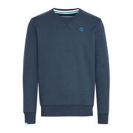 !Solid Longpullover SOLID "Sweatshirt SDBenn", Herren, Gr. M, blau (insignia b), Obermaterial: 50% Baumwolle CO. 50% Polyester PES., Sweatshirts Longpullover
