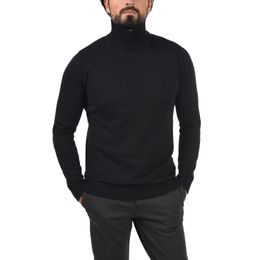!Solid Rollkragenpullover SOLID "Rollkragenpullover SDArio", Herren, Gr. L, schwarz, Obermaterial: 100% Baumwolle CO., Pullover Rollkragenpullover