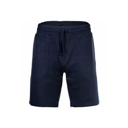 Shorts Emporio Armani "Shorts ICONIC PIQUET", Herren, Gr. XXL, N-Gr, blau, Obermaterial: 54% Polyester PES. 39% Baumwolle CO. 7% Elasthan EL., Hosen Shorts