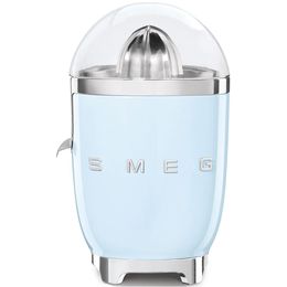 Smeg Zitruspresse "CJF11PBEU", blau (pastellblau), B:16,5cm H:28,1cm T:18,9cm, Entsafter, Zitruspresse