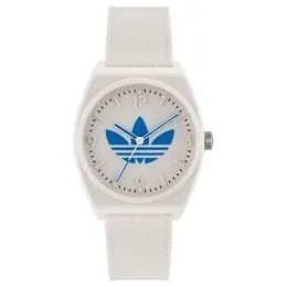Quarzuhr Adidas ORIGINALS "PROJECT TWO", wei&szlig; (cremefarben), Armbanduhren, Damen, Quarzuhr, Armbanduhr, Damenuhr, Herrenuhr, unisex, analog