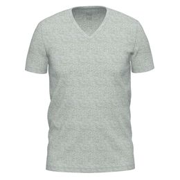Unterhemd Ammann "T-Shirt Day Modern / Close to you", Herren, Gr. 5, N-Gr, grau (cloud melange), Obermaterial: 93% Baumwolle CO. 7% Elasthan EL., Unterhemden Unterhemd