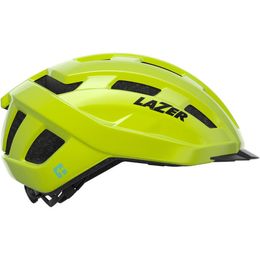 Fahrradhelm Lazer "City-Helm Codax KinetiCore", gelb, Helme, 100% Erzeugnis unbest Zusammensetzg EuZ., Fahrradhelm