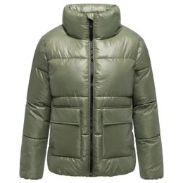 Kurzjacke Navahoo "Kurzjacke Eispracht 14", Damen, Gr. XL, gr&uuml;n (olive leaf), Obermaterial: 100% Polyester PES. Obermaterial: Futter: 100% Polyester PES. 100% Polyester PES., Jacken Kurzjacke