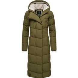 Wintermantel Ragwear "Wintermantel Pavla Long", Damen, Gr. 5XL, gr&uuml;n (light olive23), Obermaterial: 100% Polyester PES. Obermaterial: Futter: 100% Polyester PES. 100% Polyester PES., M&auml;ntel Wintermantel