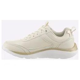 Sneaker Kangaroos, Damen, Gr. 40, beige (champagner), Lederimitat, Schuhe Sneaker