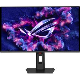 ASUS Gaming-Monitor "XG27AQDPG", Energieeffizienz: F, schwarz, B:61,03cm H:36,92cm T:6,65cm, Monitore, Gaming-Monitor
