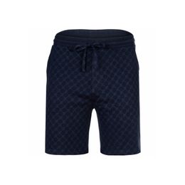 JOOP! Shorts JOOP "Shorts Leisure 1er Pack", Herren, Gr. L, N-Gr, blau, Obermaterial: 96% Baumwolle CO. 4% Elasthan EL., Hosen Shorts