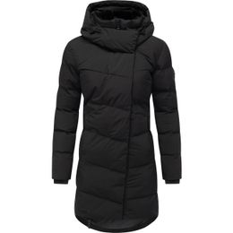 Wintermantel Ragwear "Wintermantel Pavla Soft YOUMODO", Damen, Gr. 5XL, schwarz, Obermaterial: 100% Polyester PES. Obermaterial: Futter: 100% Polyester PES. 100% Polyester PES., M&auml;ntel Wintermantel