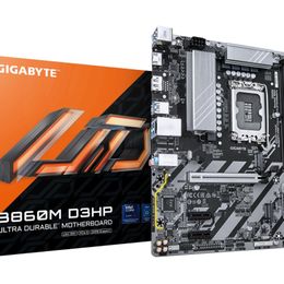 Gigabyte Mainboard "B860M D3HP Mainboard - Intel Core Ultra CPUs, 4+1+2+1 Phasen VRM, bis", ohne farbbezeichnung, B:26,5cm H:5,7cm T:26,7cm, Mainboards, Mainboard