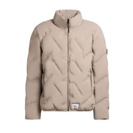 Steppjacke Khujo "Steppjacke Clover", Herren, Gr. XXL, braun (greige), Obermaterial: 100% Polyester PES. Obermaterial: Futter: 100% Nylon NY. 100% Polyester PES., Jacken Steppjacke