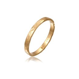 Silberring HAZE & GLORY "Ring Bandring 375 Gelbgold - Say `yes&iquest;" Gr. 62, gold, Fingerringe, Herren, 62, Gelbgold 375, Silberring