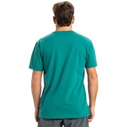 T-Shirt Quiksilver "Salt Water 2024", Herren, Gr. S, gr&uuml;n (teal gr&uuml;n), Obermaterial: 100% Walkfrottier;, Shirts T-Shirt
