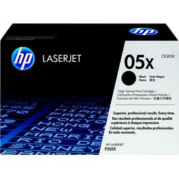 HP Tonerpatrone "HP original Toner 05 schwarz, Gr&ouml;&szlig;e A/X + Doppelpack", schwarz (schwarz 2), Tonerpatronen, Tonerpatrone