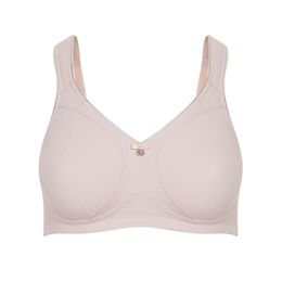 B&uuml;gelloser BH SuSa "BH ohne B&uuml;gel Capri", Damen, Gr. 100, Cup F, beige (sand), Stoff, Obermaterial: 75% Polyamid PA. 19% Elasthan EL. 6% Baumwolle CO., BHs B&uuml;gelloser BH