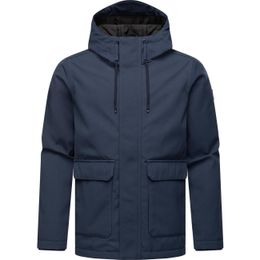 Winterjacke Ragwear "Winterjacke Mr Them", Herren, Gr. XL, blau (navy25), Obermaterial: 100% Polyester PES. Obermaterial: Futter: 100% Polyester PES. 100% Polyester PES., Jacken Winterjacke