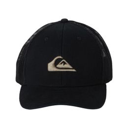 Trucker Cap Quiksilver "Grounder", Herren, schwarz, Kunstfaser, Caps Trucker Cap