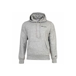 Sweatshirt Champion "Sweatshirt Hooded Sweatshirt Heavy Soft", Herren, Gr. L, grau (hellgrau), Obermaterial: 70% Baumwolle CO. 30% Polyester PES., Sweatshirts Sweatshirt