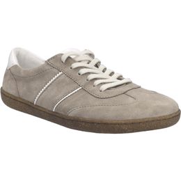 Sneaker Josef Seibel "Jill 02, dust-kombi", Damen, Gr. 38, grau (dust, kombi), Obermaterial: 100% Rindsleder Leather cow., Schuhe Sneaker