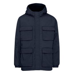 !Solid Winterjacke SOLID "Winterjacke SDGaben", Herren, Gr. S, blau (insignia blau), Obermaterial: 65% Polyester PES. 35% Baumwolle CO., Jacken Winterjacke