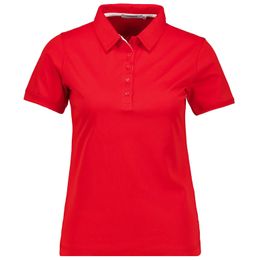Poloshirt Ragman, Damen, Gr. L, rot, t068, Baumwollmischung, regular fit, ohne Ausschnitt, Shirts Poloshirt