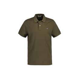 Poloshirt Gant "Poloshirt Regular Shield Pique Polo 1er Pack", Herren, Gr. XL, gr&uuml;n, Obermaterial: 100% Baumwolle CO., Shirts Poloshirt
