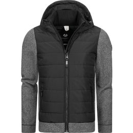 Steppjacke Ragwear "Steppjacke Doryan Mel", Herren, Gr. XL, schwarz, Obermaterial: 100% Polyester PES. Obermaterial: 100% Polyester PES. Futter: 100% Polyester PES. 100% Polyester PES., Jacken Steppjacke