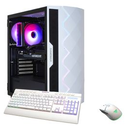 GAMEMAX Gaming-PC "Diamond WT 7586 Intel Core i7 14700F RTX 5070Ti 32GB DDR4 1TB SSD", wei&szlig;, Microsoft Windows 11 Home (64 Bit), 32 GB RAM 1.000 GB SSD, Desktop-PCs, Windows 11, Gaming-PC