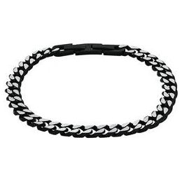 Armband Amor "2037352", schwarz, Armb&auml;nder, Damen, 21cm, Edelstahl, Armband