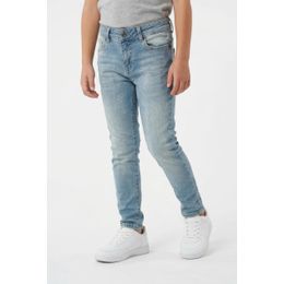 5-Pocket-Jeans Cars Jeans "Jeans Balboa", Jungen, Gr. 9 (128), N-Gr, blau (porto wash), Denim/Jeans, Obermaterial: 89% Baumwolle, 8% Polyester, 3% Elasthan, Abriebeffekte, loose fit normal, Jeans 5-Pocket-Jeans, in coolen Waschungen