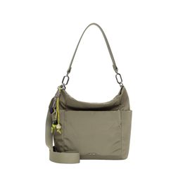 Beuteltasche SURI FREY "Beutel SFY Sissy", Damen, Gr. B/H/T: 35cm x 28cm x 13cm 0, gr&uuml;n (khaki 910), Polyester, Taschen Beuteltasche