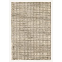 Teppich OCI DIE TEPPICHMARKE "Delima Tarek" Gr. 2, beige, B:90cm H:5mm L:160cm, Viskose, Wolle, Teppiche, Teppich, handgekn&uuml;pft, dezenter Glanz, Viskose, Wohnzimmer